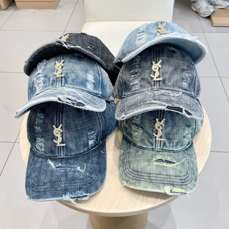 Brand-authenticated YSL Caps