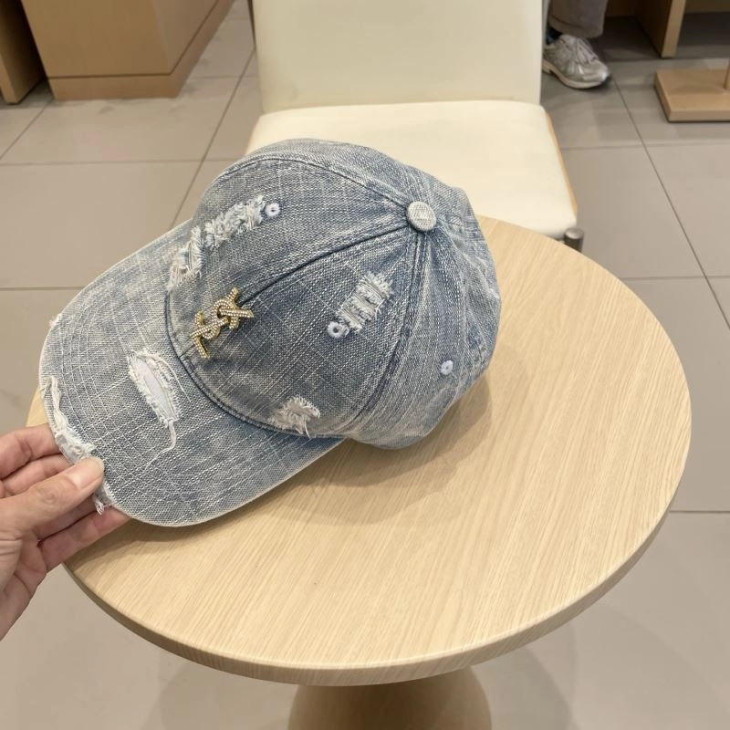 Brand-authenticated YSL Caps
