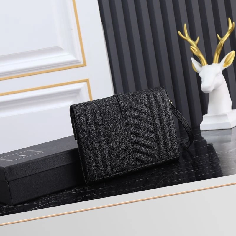 Brand-authenticated YSL Clutch Bags