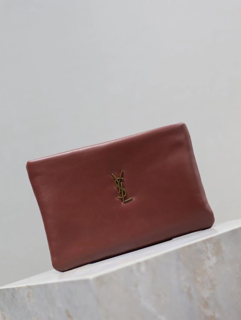 Brand-authenticated YSL Clutch Bags