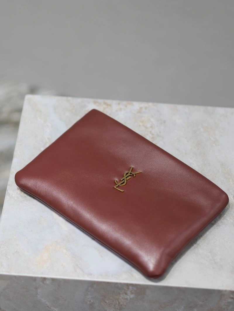 Brand-authenticated YSL Clutch Bags