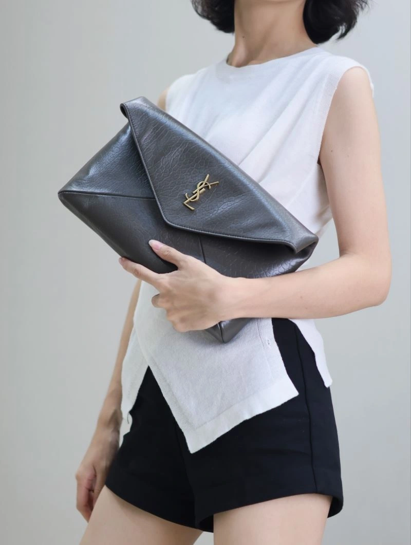 Top mirror YSL Clutch Bags