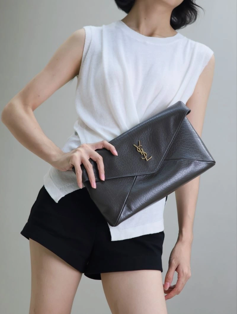 Top mirror YSL Clutch Bags