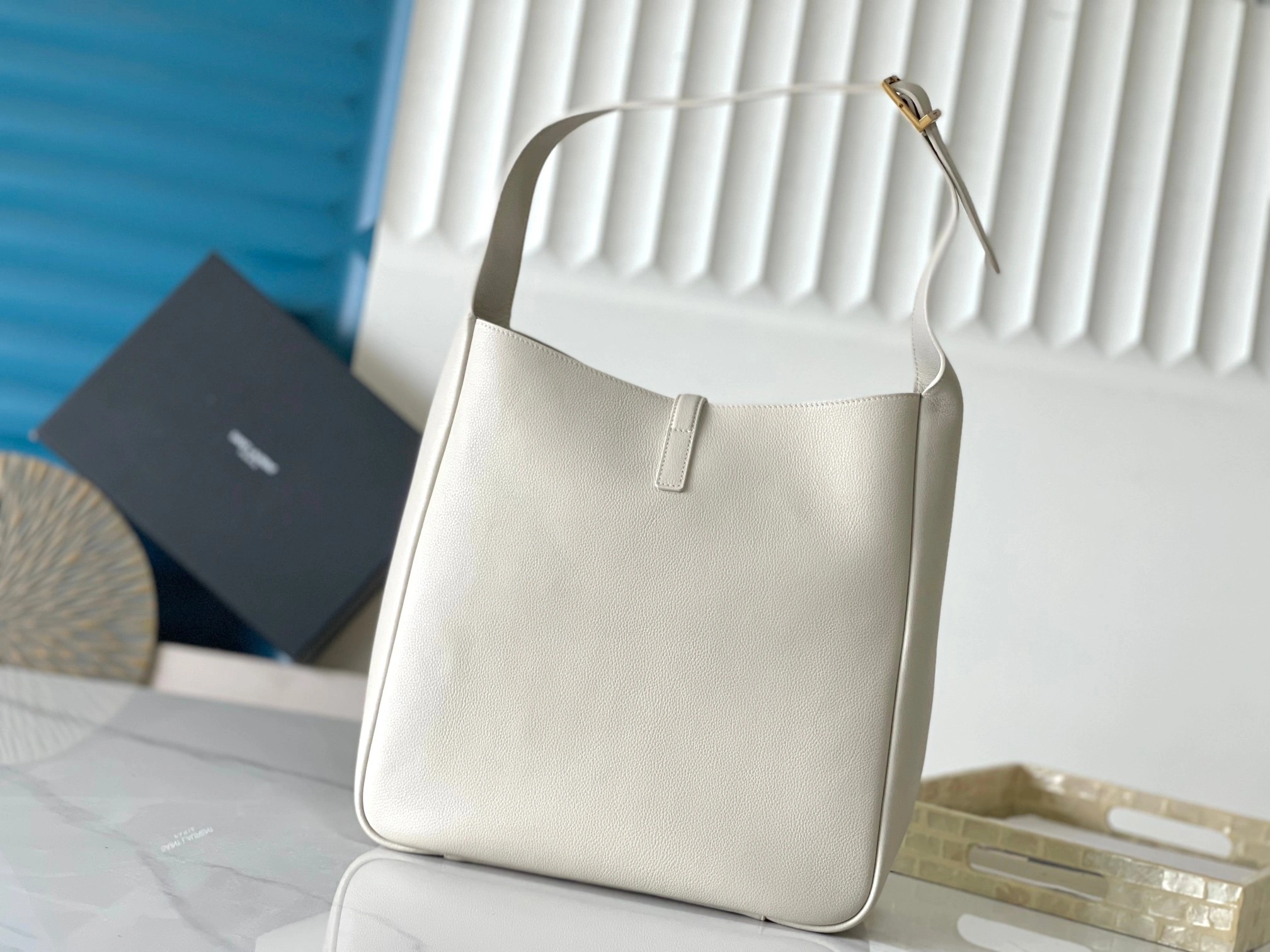 Indistinguishable YSL Hobo Bags