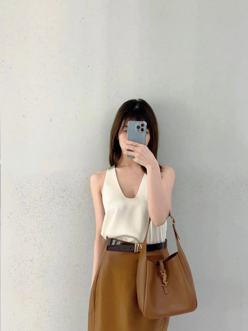 Brand-authenticated YSL Hobo Bags