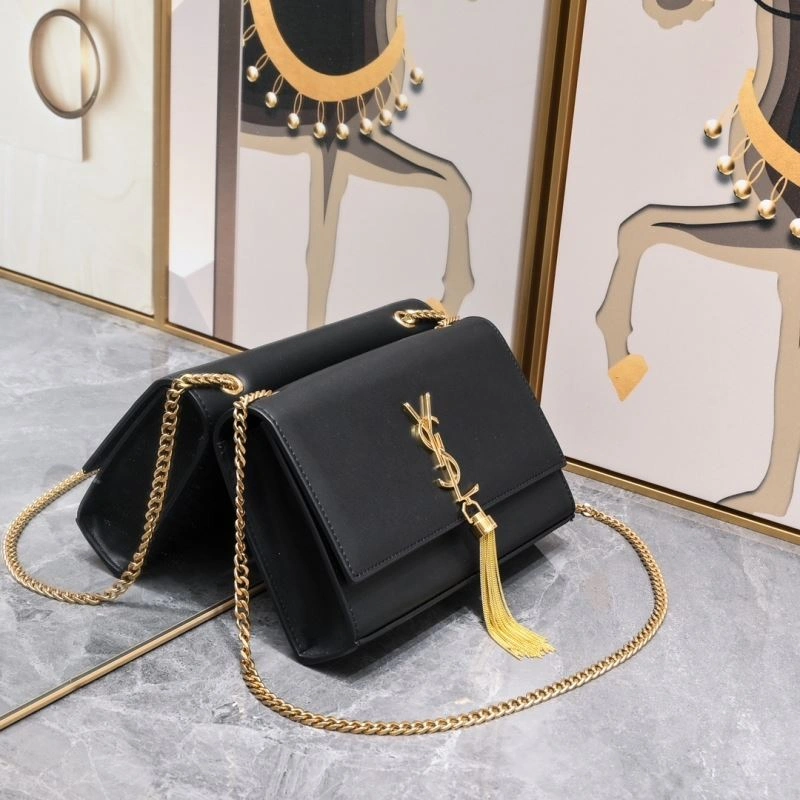 Brand-authenticated YSL Satchel Bags