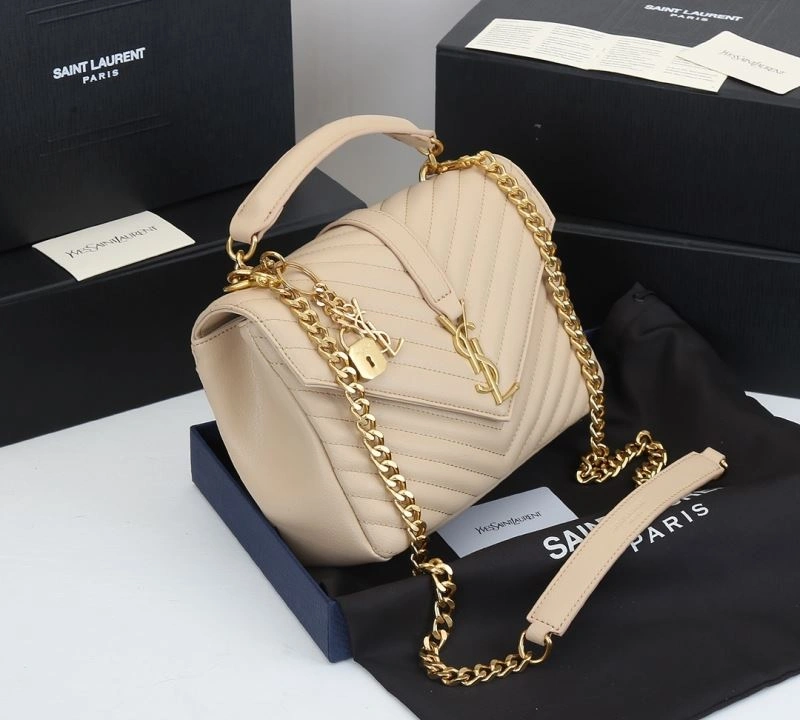 Indistinguishable YSL Satchel Bags