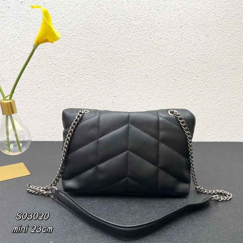 Brand-authenticated YSL Satchel Bags