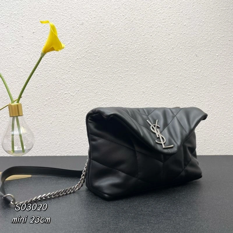 Brand-authenticated YSL Satchel Bags