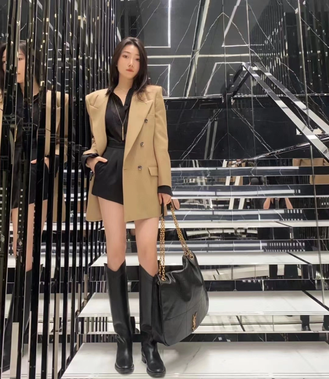 Authentic YSL Satchel Bags