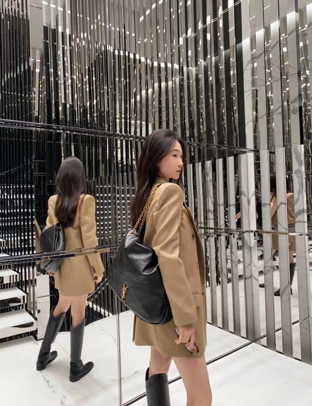 Authentic YSL Satchel Bags