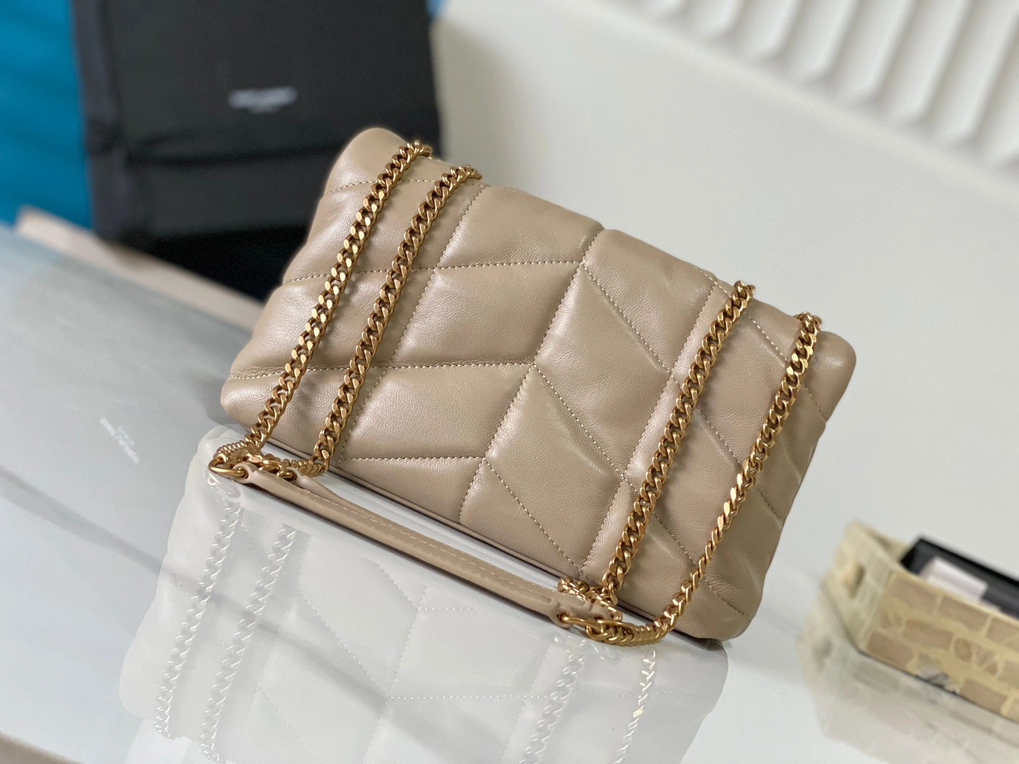 Indistinguishable YSL Satchel Bags