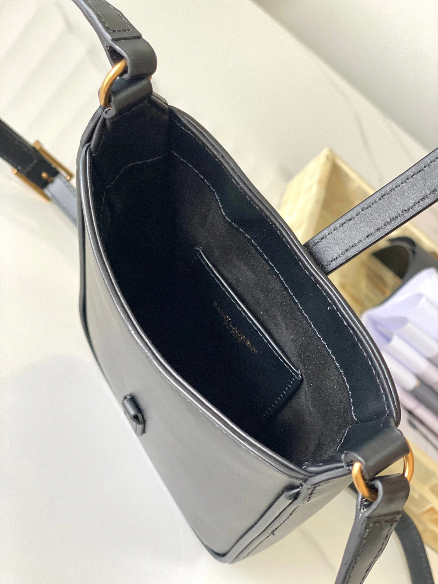 Brand-authenticated YSL Satchel Bags