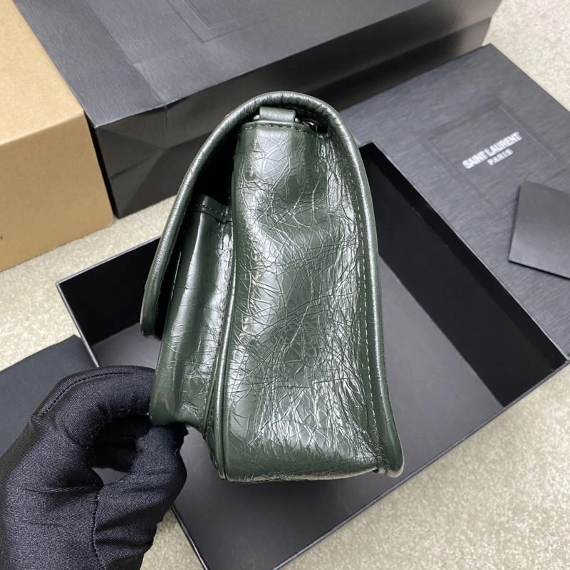 Brand-authenticated YSL Satchel Bags