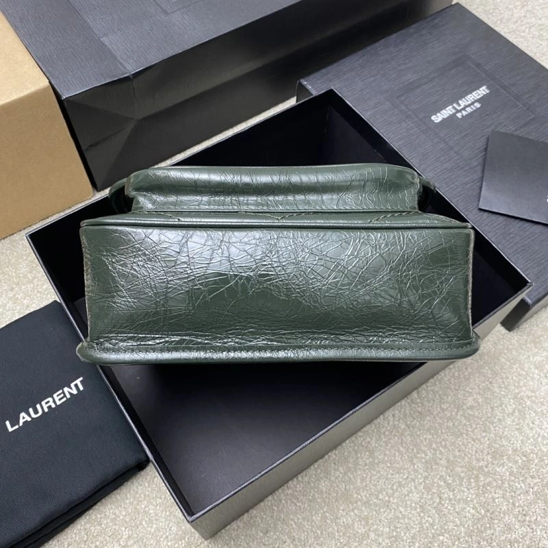 Brand-authenticated YSL Satchel Bags