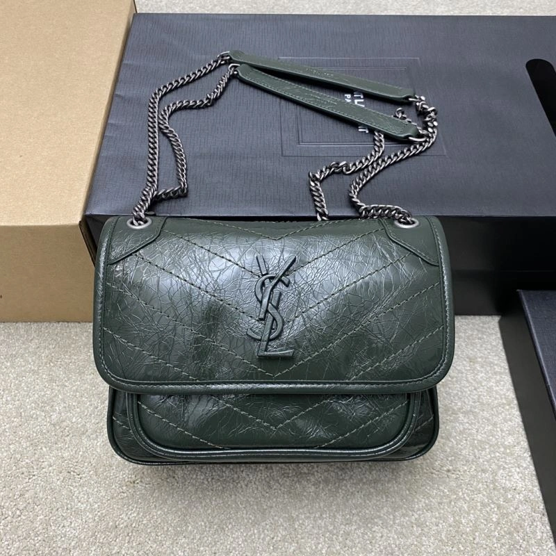 Brand-authenticated YSL Satchel Bags