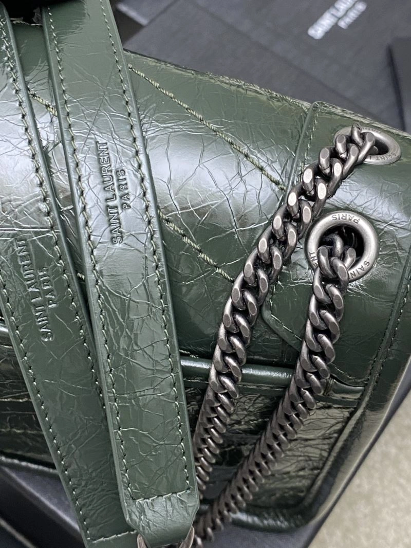 Brand-authenticated YSL Satchel Bags