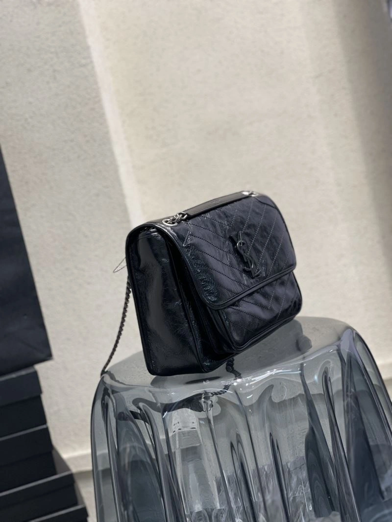 Brand-authenticated YSL Satchel Bags