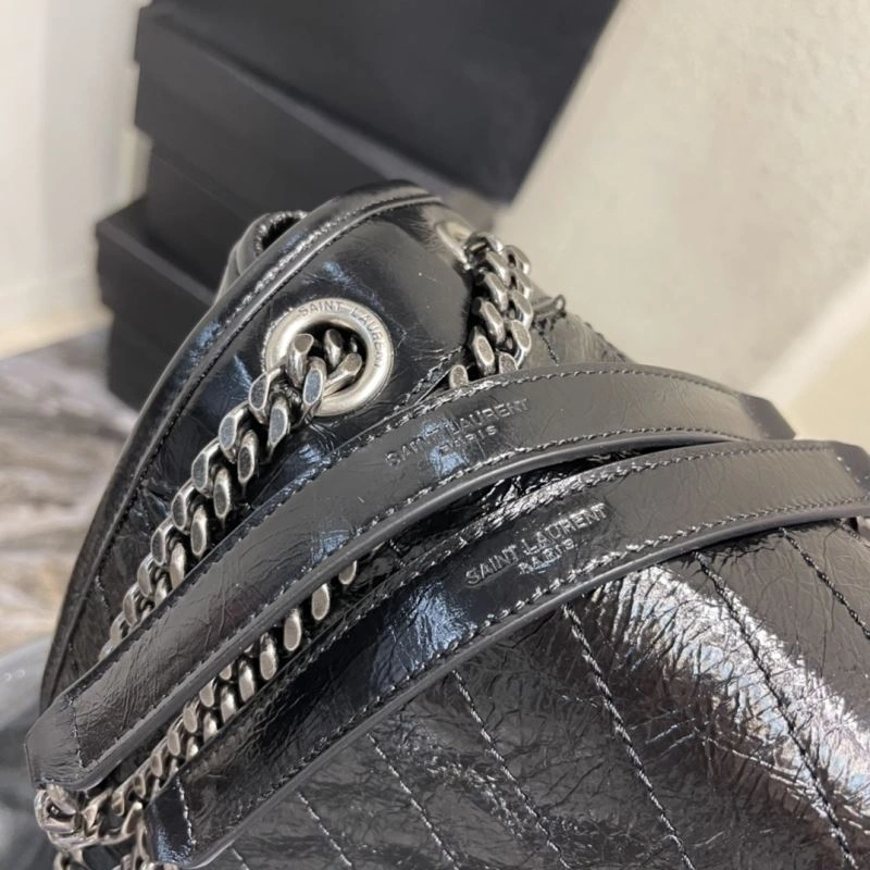 Brand-authenticated YSL Satchel Bags