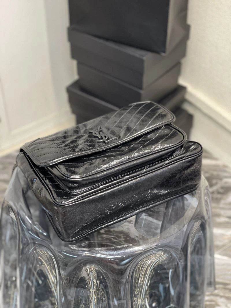 Brand-authenticated YSL Satchel Bags