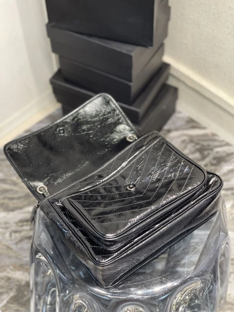 Brand-authenticated YSL Satchel Bags