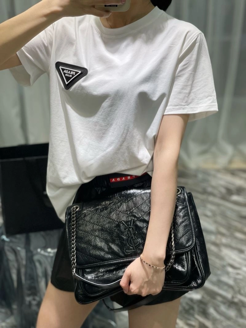 Brand-authenticated YSL Satchel Bags