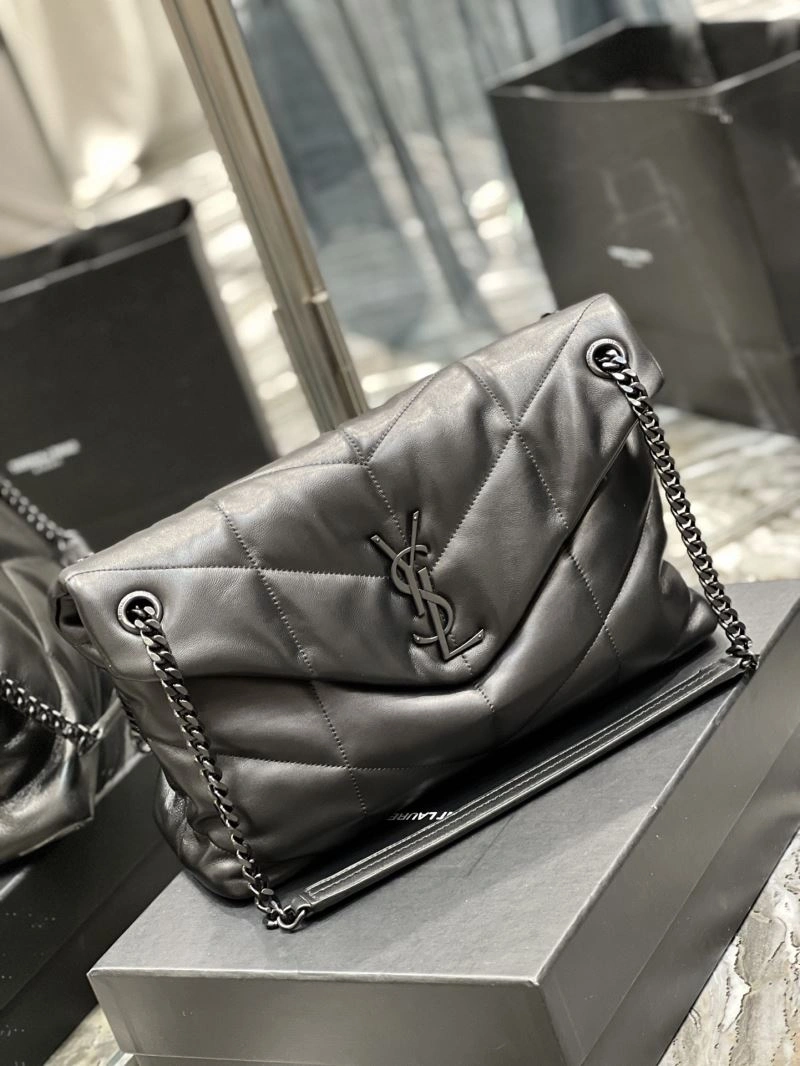Brand-authenticated YSL Satchel Bags