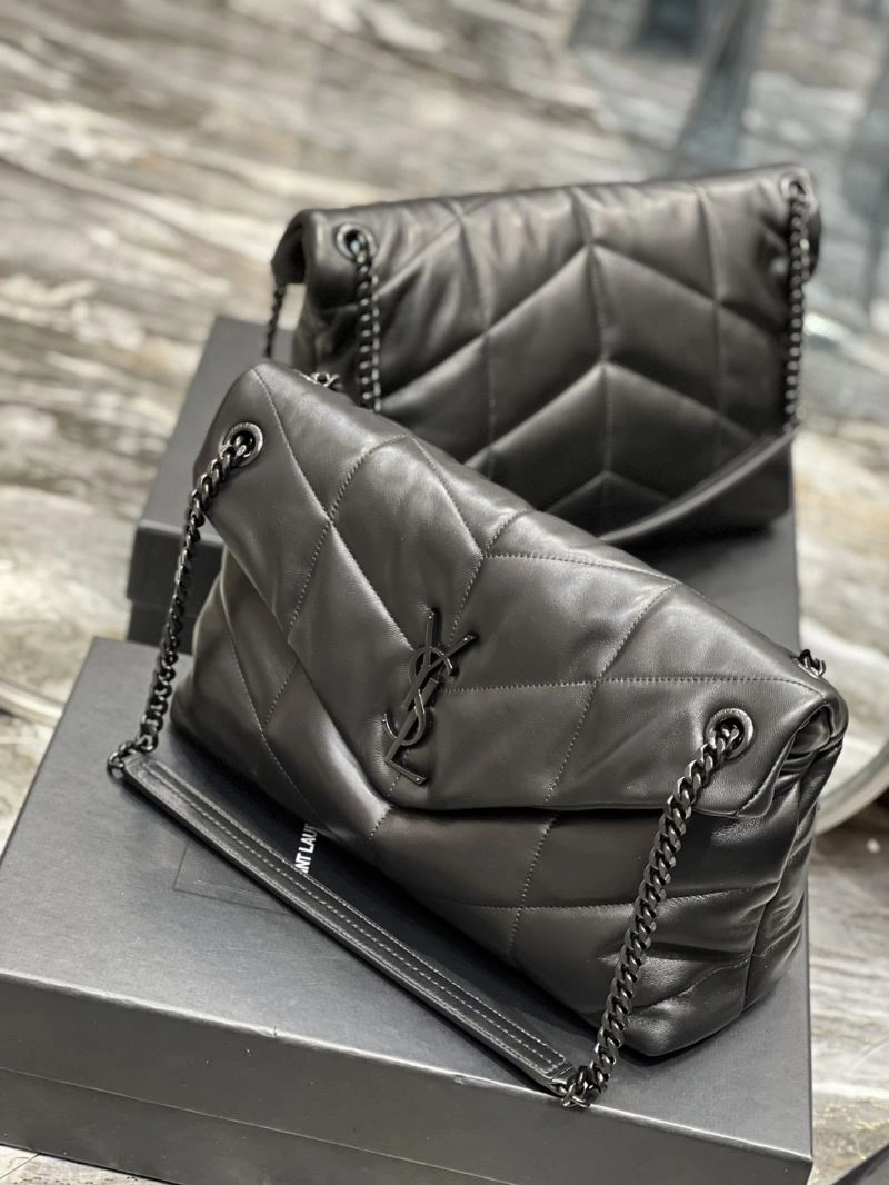 Brand-authenticated YSL Satchel Bags