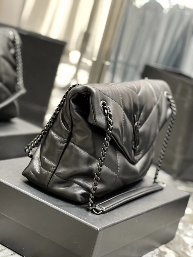 Brand-authenticated YSL Satchel Bags