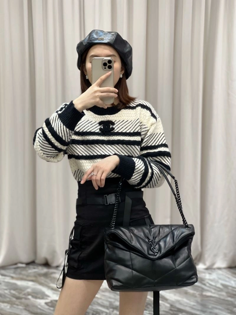 Brand-authenticated YSL Satchel Bags