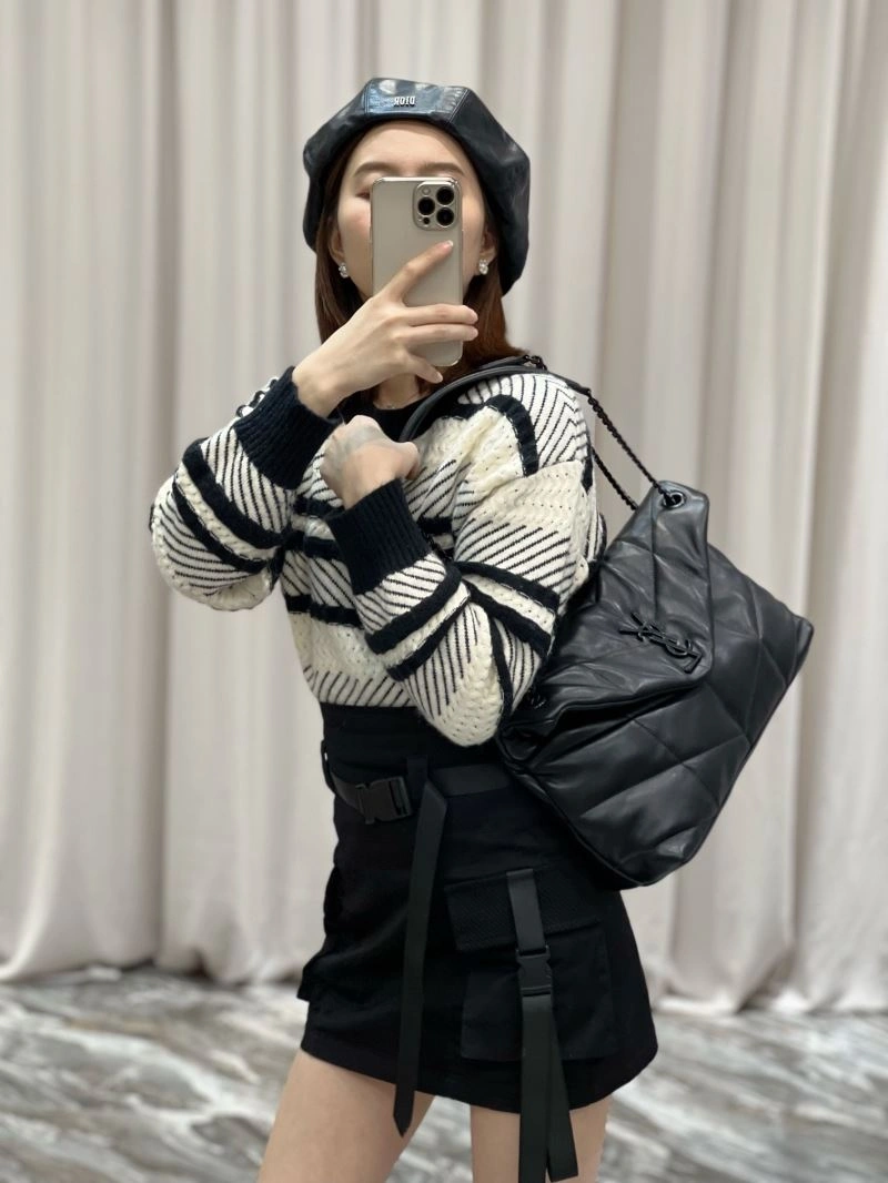 Brand-authenticated YSL Satchel Bags