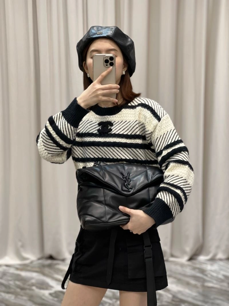 Brand-authenticated YSL Satchel Bags