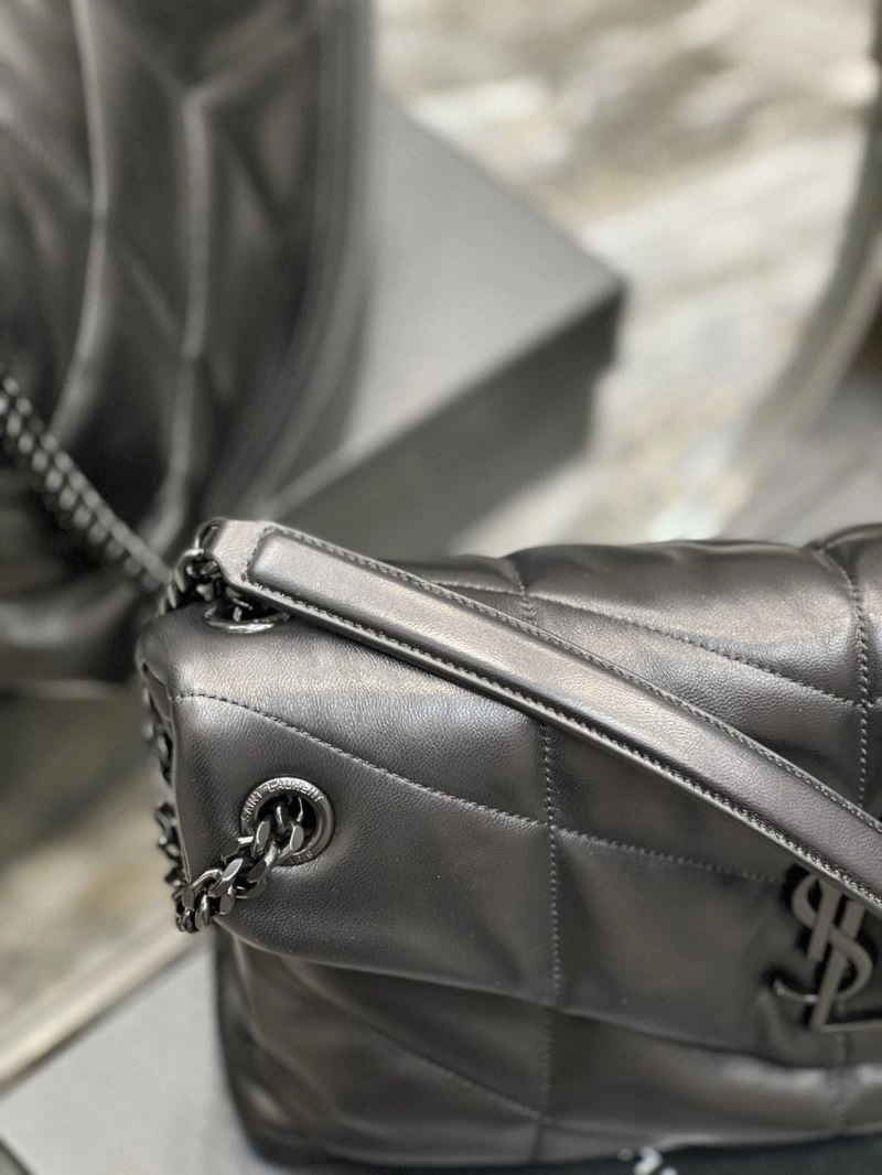 Brand-authenticated YSL Satchel Bags