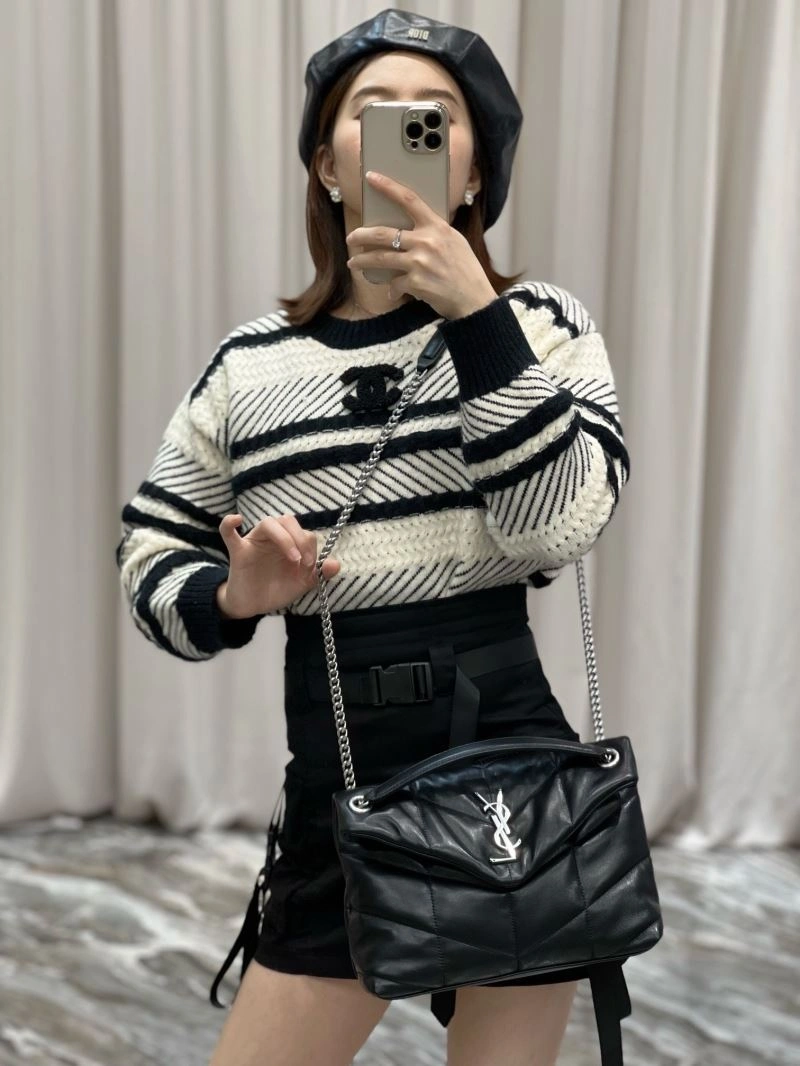 Indistinguishable YSL Satchel Bags