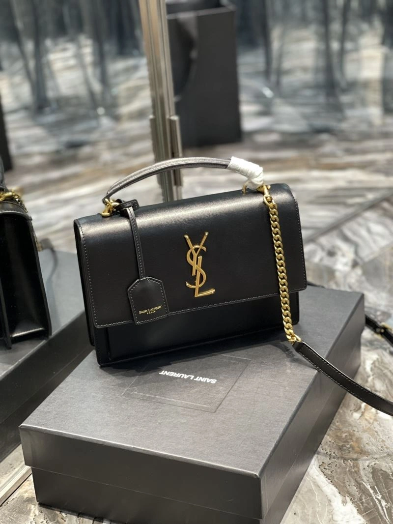 Brand-authenticated YSL Satchel Bags