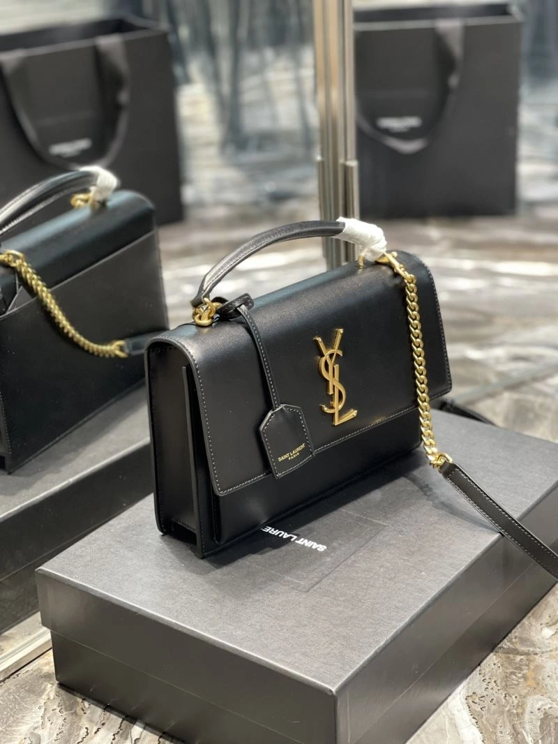 Brand-authenticated YSL Satchel Bags