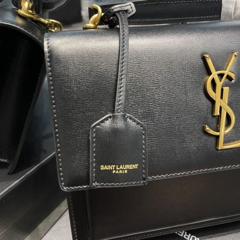 Brand-authenticated YSL Satchel Bags