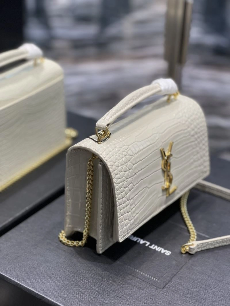 Brand-authenticated YSL Satchel Bags