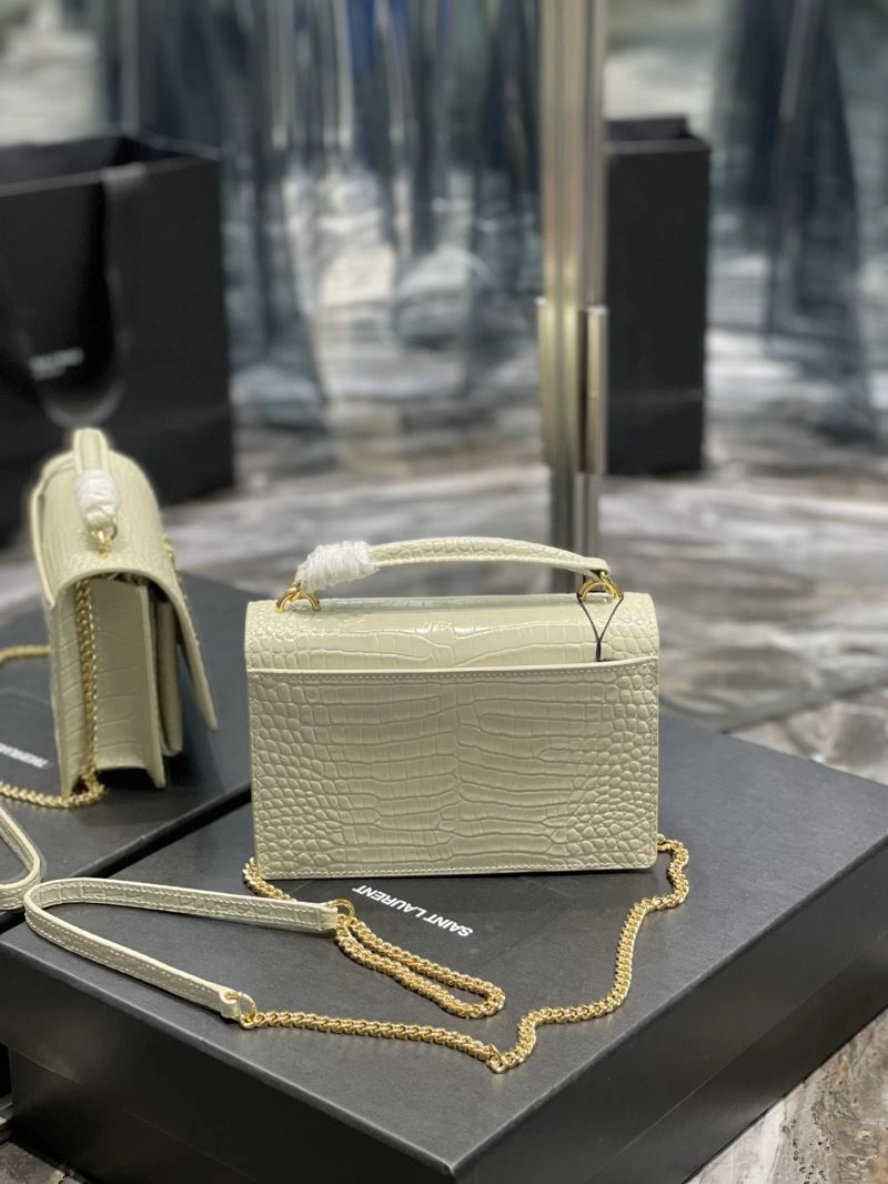 Brand-authenticated YSL Satchel Bags