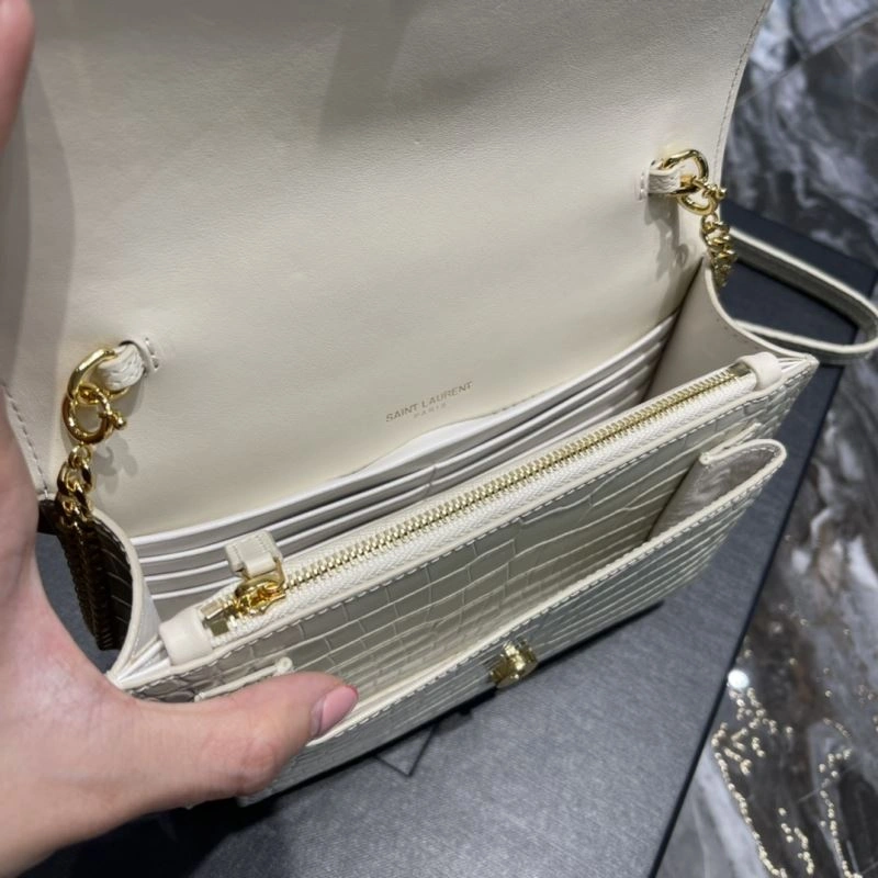 Brand-authenticated YSL Satchel Bags