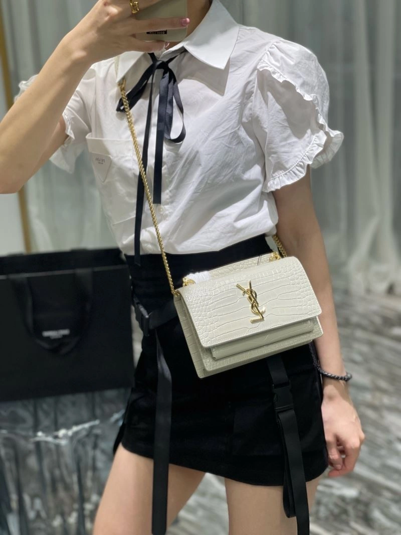 Brand-authenticated YSL Satchel Bags