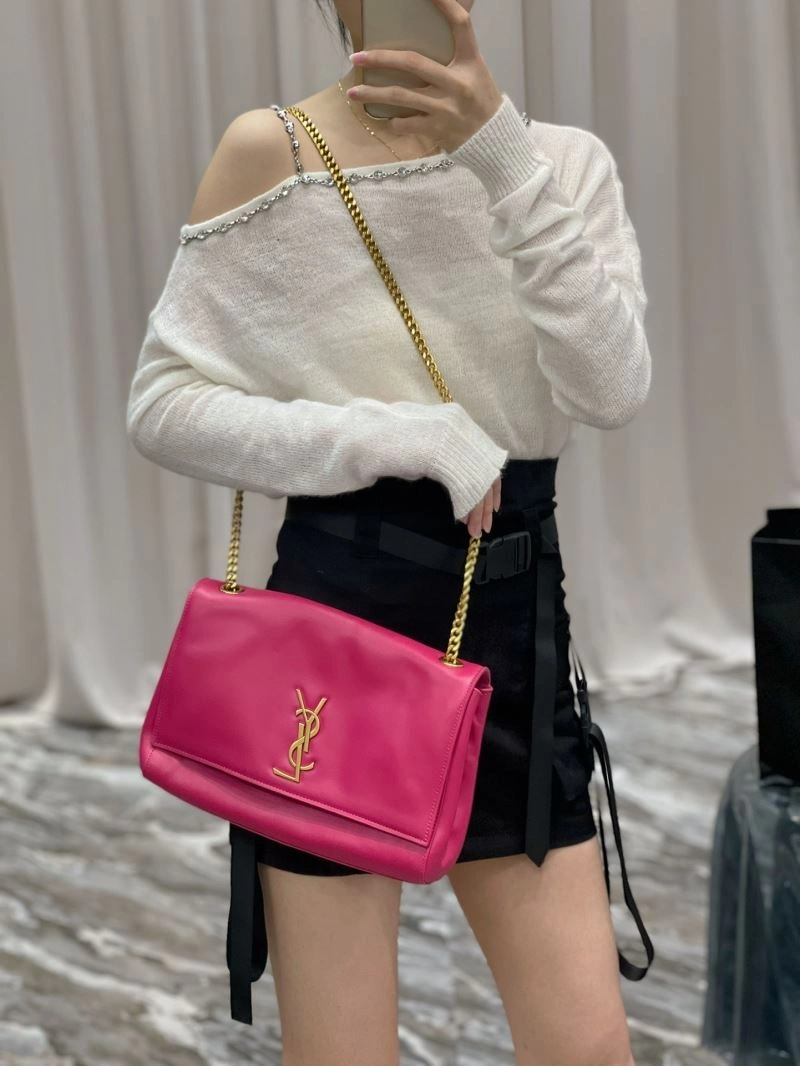 Brand-authenticated YSL Satchel Bags