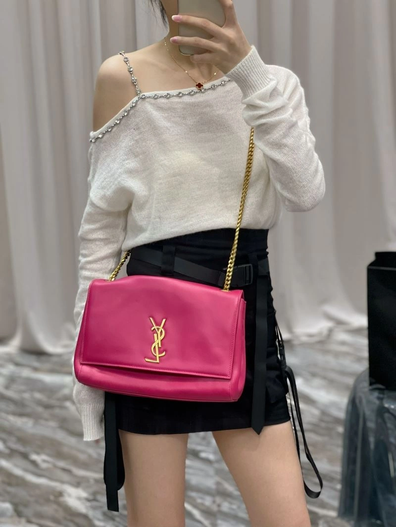 Brand-authenticated YSL Satchel Bags