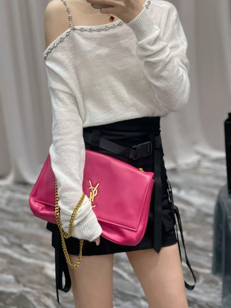 Brand-authenticated YSL Satchel Bags