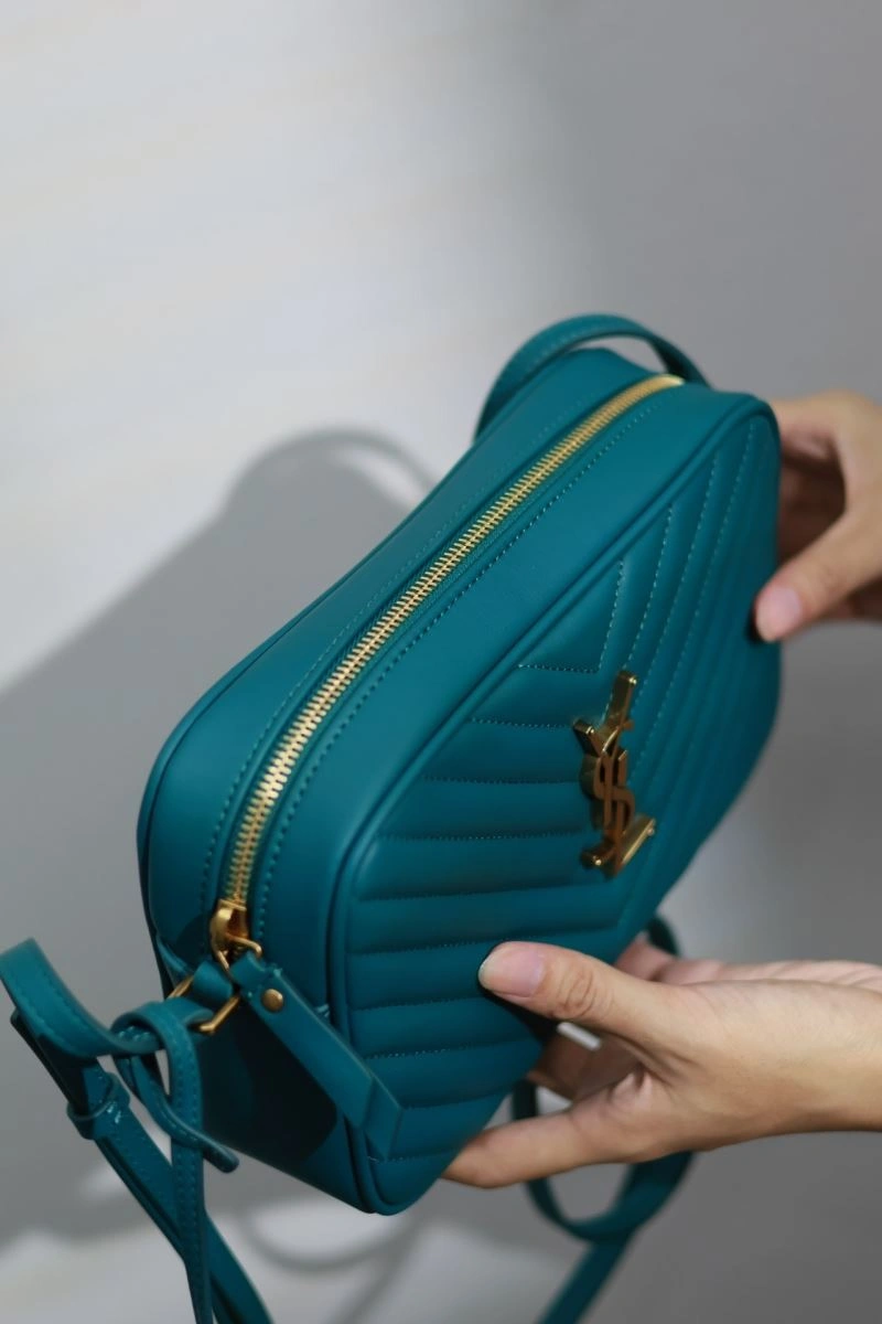 Brand-authenticated YSL Satchel Bags