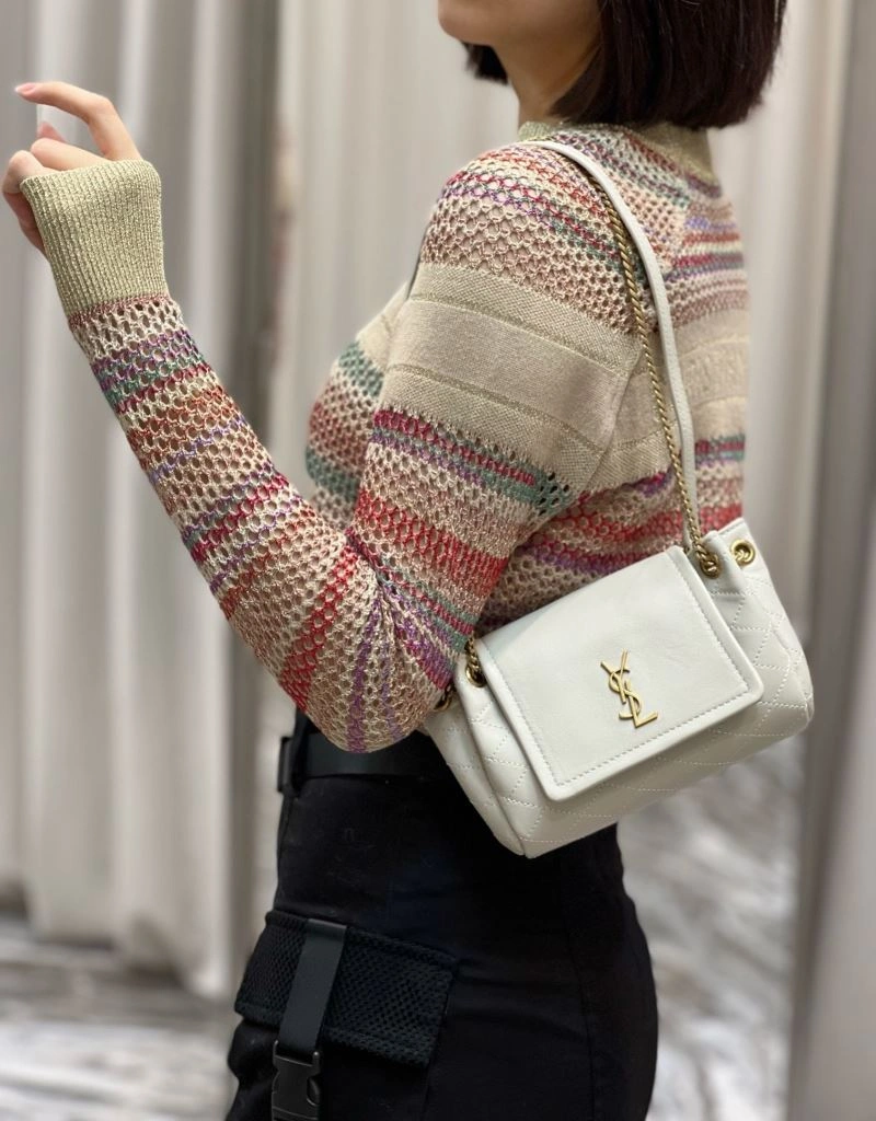 Indistinguishable YSL Satchel Bags