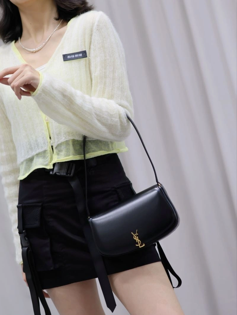 Brand-authenticated YSL Satchel Bags
