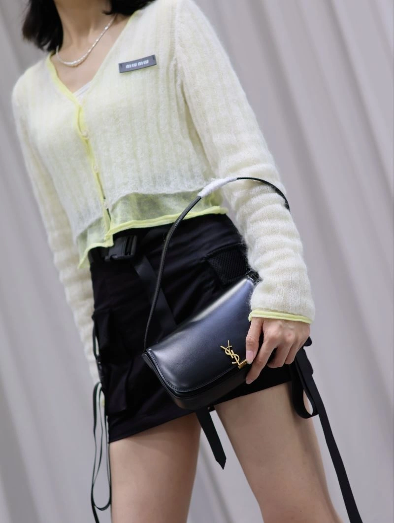 Brand-authenticated YSL Satchel Bags