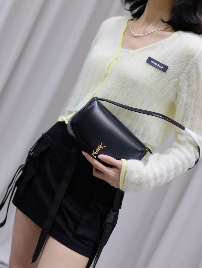 Brand-authenticated YSL Satchel Bags