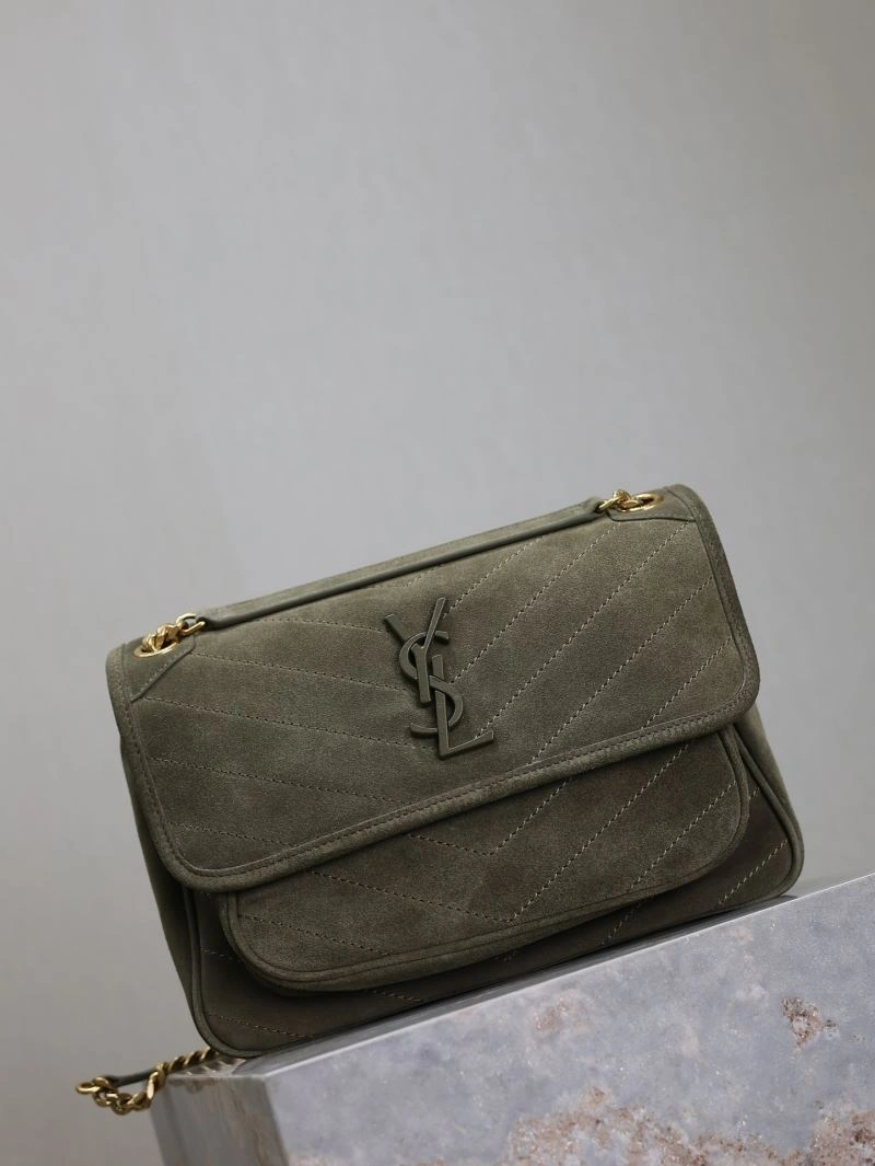 Brand-authenticated YSL Satchel Bags